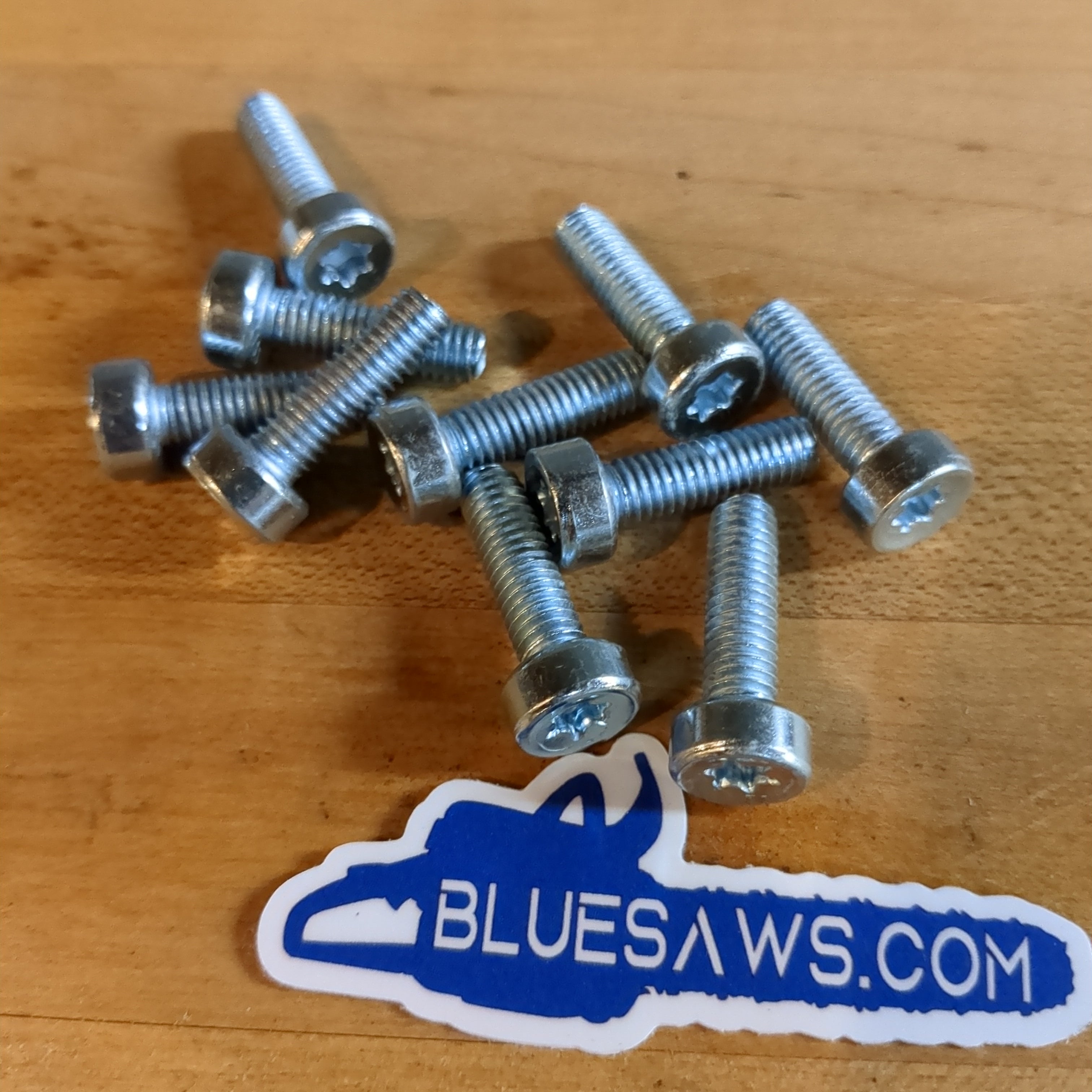 BLUESAWS 10-pack bulk T27 Torx 6MMx20MM Bolt Spline Screw IS-M6x20 For ...