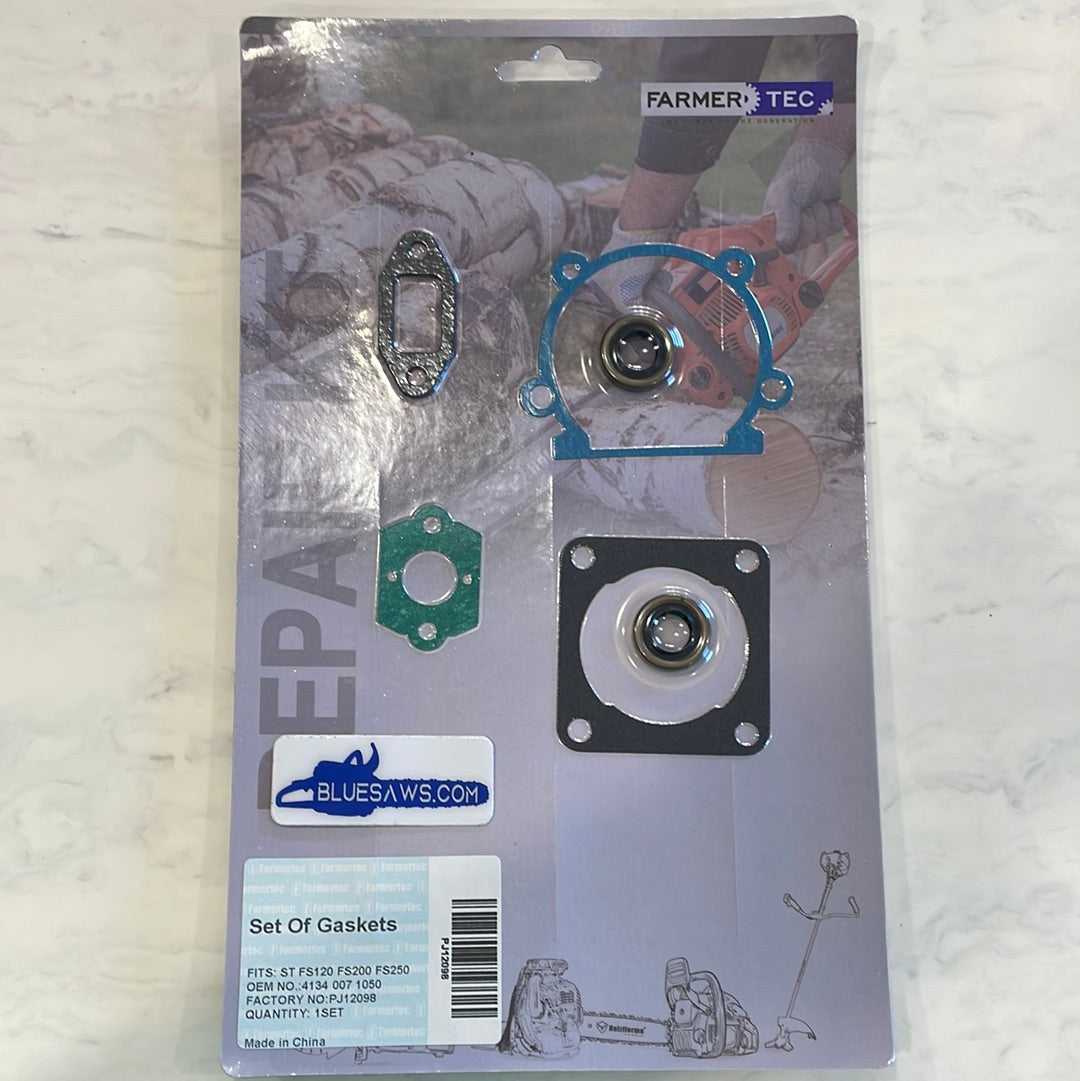 Gasket/Seal Set For Stihl FS120 FS200 FS250 OEM# 4134 007 1050 ...