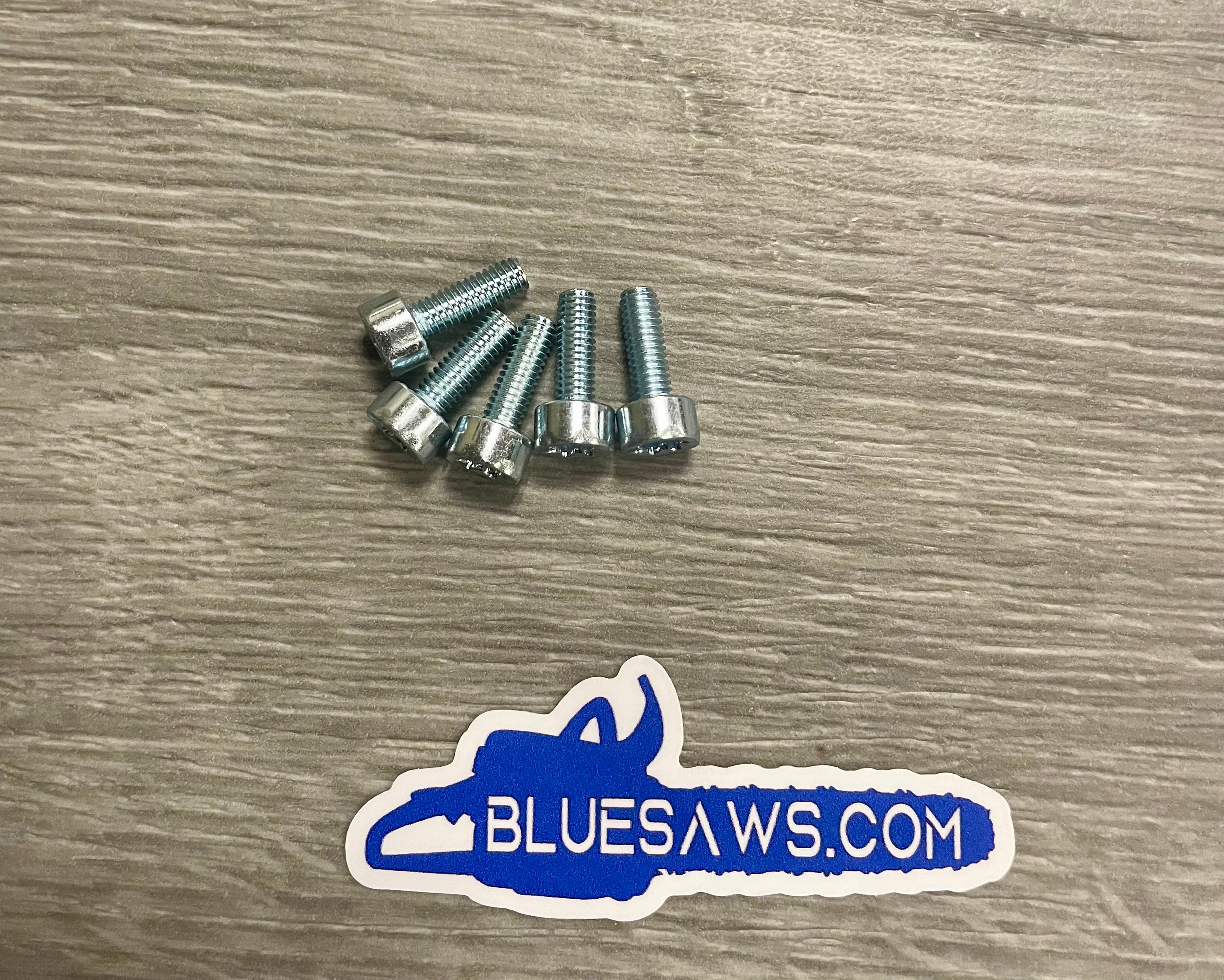 BLUESAWS 5 Pack T27 Torx 4MM 12MM Bolt Spline screw IS-M4x12 For Stihl ...